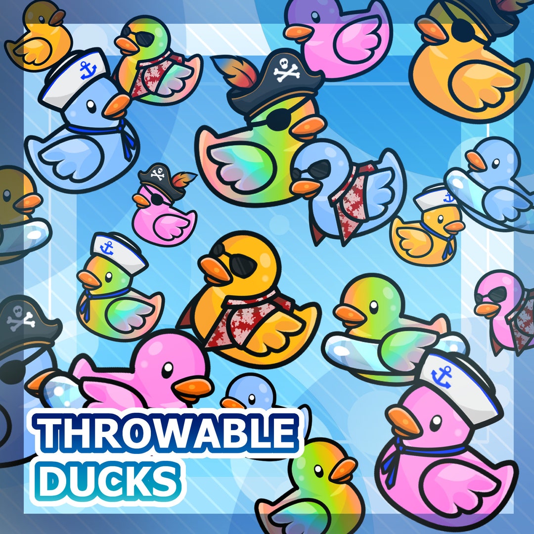 20 Rubber Duck Sub Badges | Vtuber Assets | Bit Badges, Emotes ...