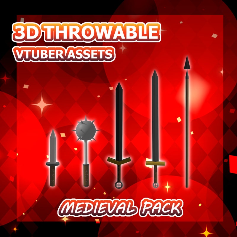 Vtuber Assets Sword - Etsy