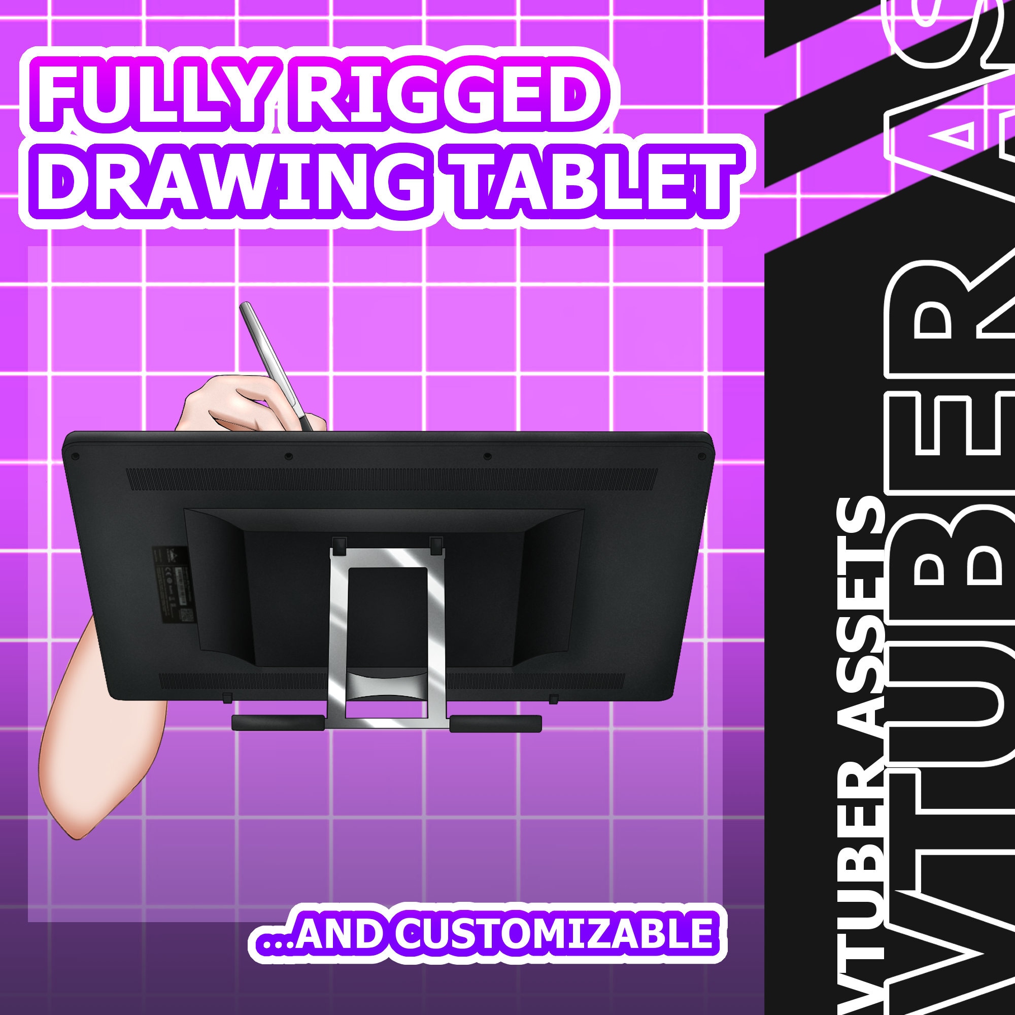 Vtuber Drawing Tablet Asset Tracking for Mouse and Pen Pen Only Toggle ...