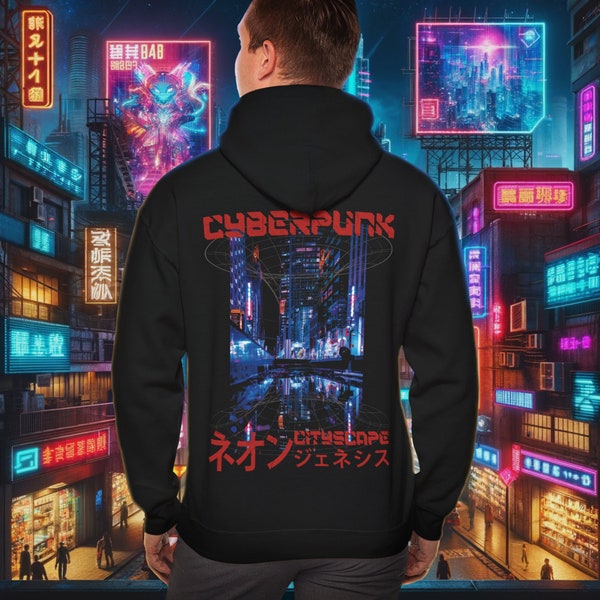 Cyberpunk Hoodie - Etsy Australia