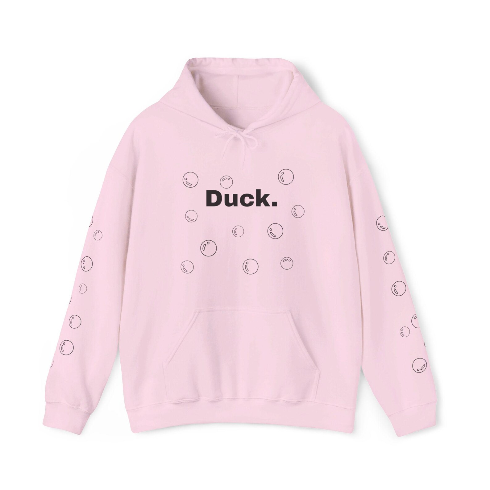 Deluxe Rubber Ducky Hoodie, Bubbles, Cute, Funny, Yellow Duck, Unisex ...