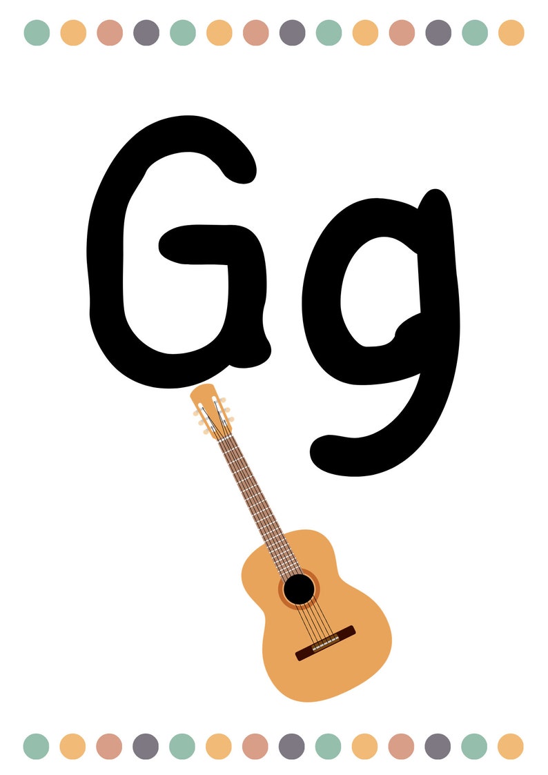 Classroom Alphabet Posters Capital and Lower Case - Etsy