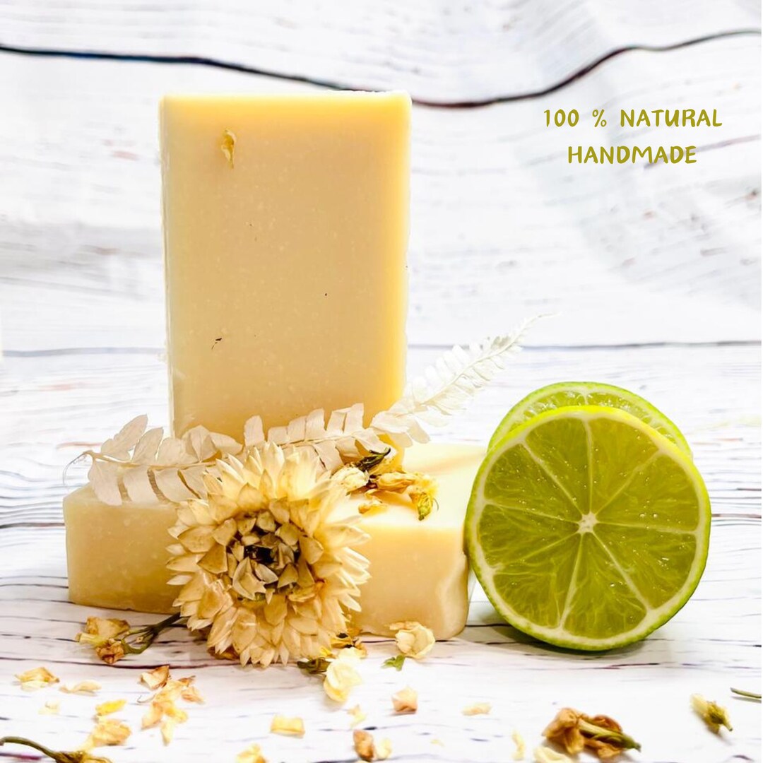 Handcrafted Natural Soap Leon and Jasmine Infused Gentle and Nourishing ...