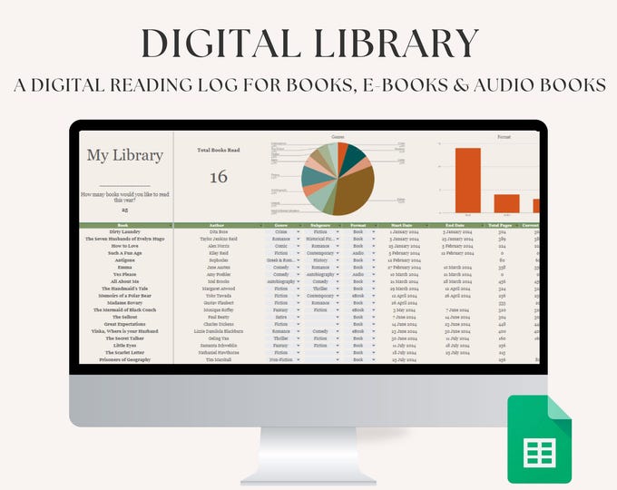 Digital Reading Bookshelf and Library for Books, Audiobooks & E-books ...