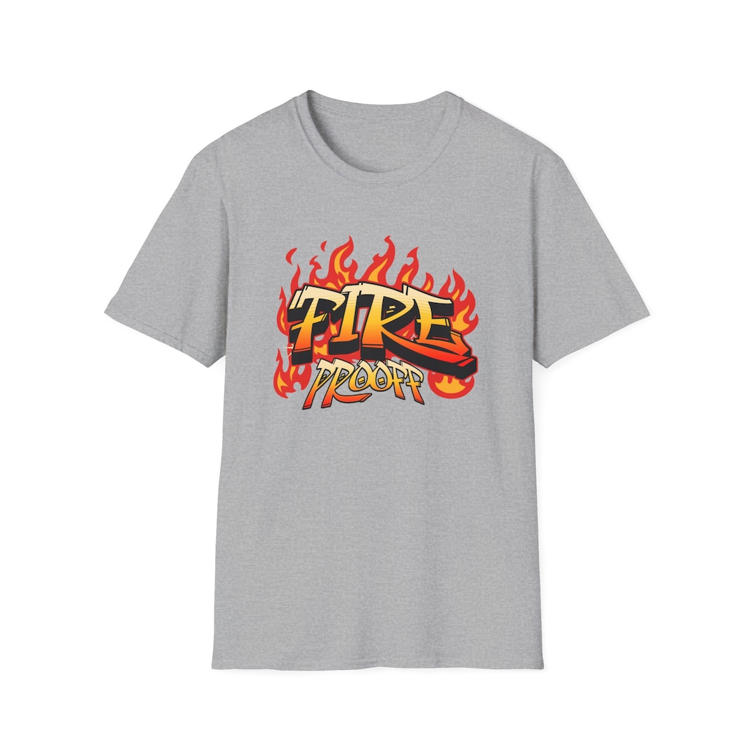 Fire Logo T-shirt, Shirt, Fire Tee Shirt, Assorted Color T Shirt, - Etsy