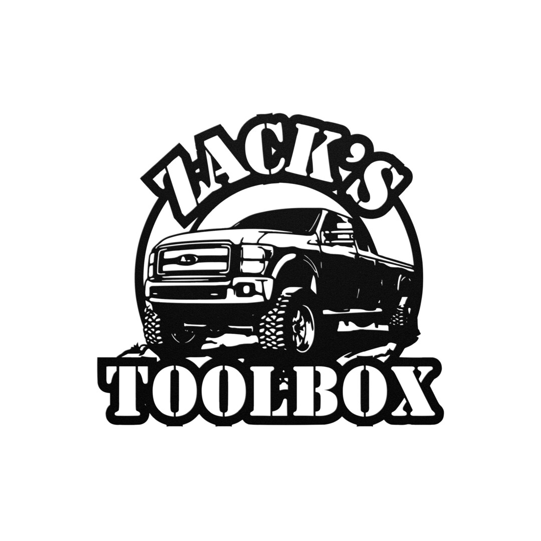 Metal Garage Sign Tool Box Sign - Etsy