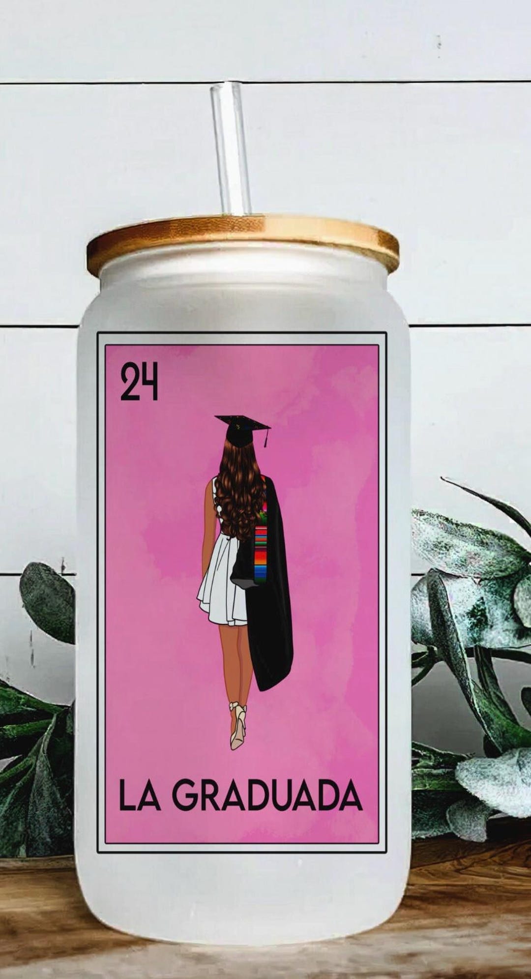 Graduation Libby Cup “el Graduado” “la Graduada” - Etsy