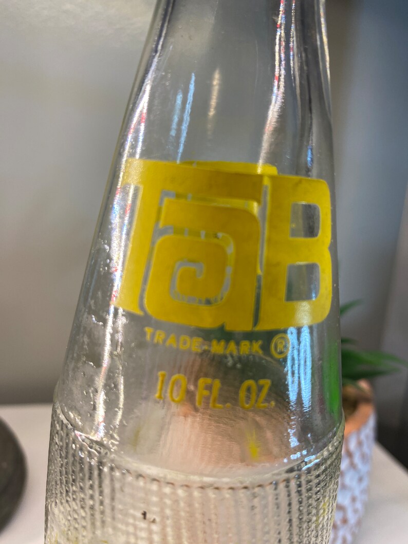Vintage TAB Yellow Starburst Bottle - Etsy