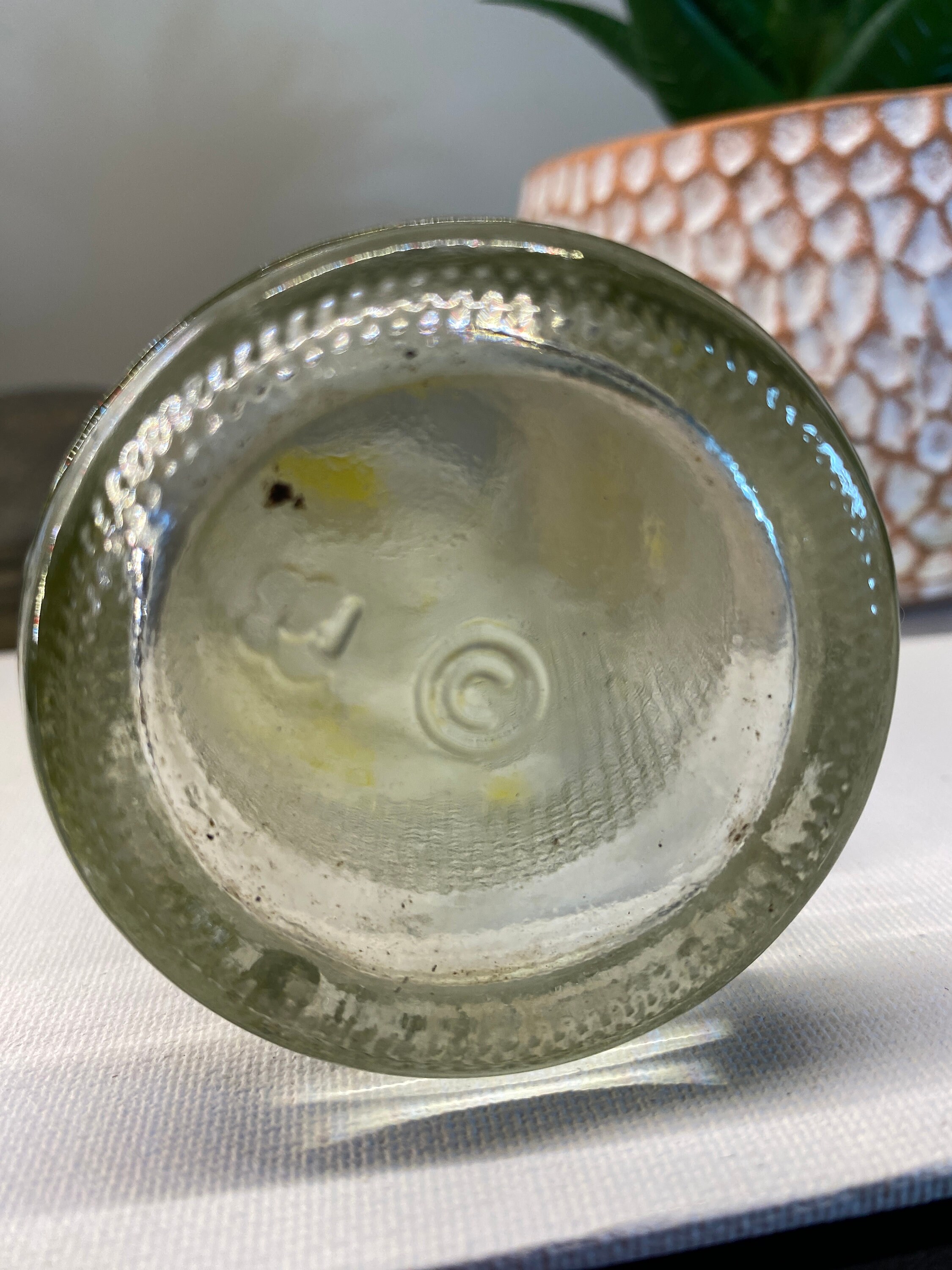 Vintage TAB Yellow Starburst Bottle - Etsy