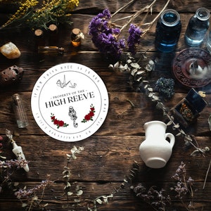 High Reeve Round Vinyl Sticker Manacled Draco Malfoy Fanfic - Etsy