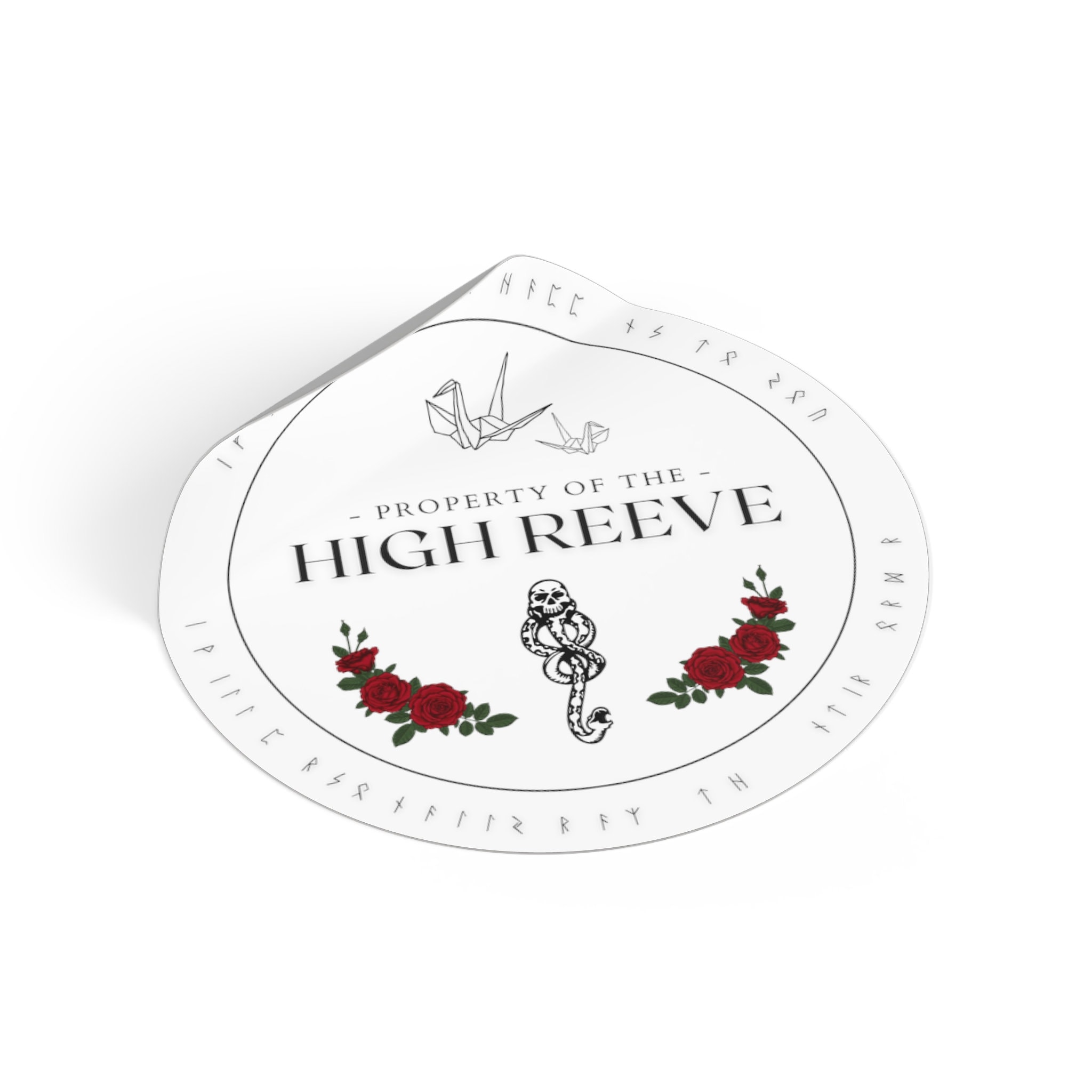 High Reeve Round Vinyl Sticker Manacled Draco Malfoy Fanfic - Etsy