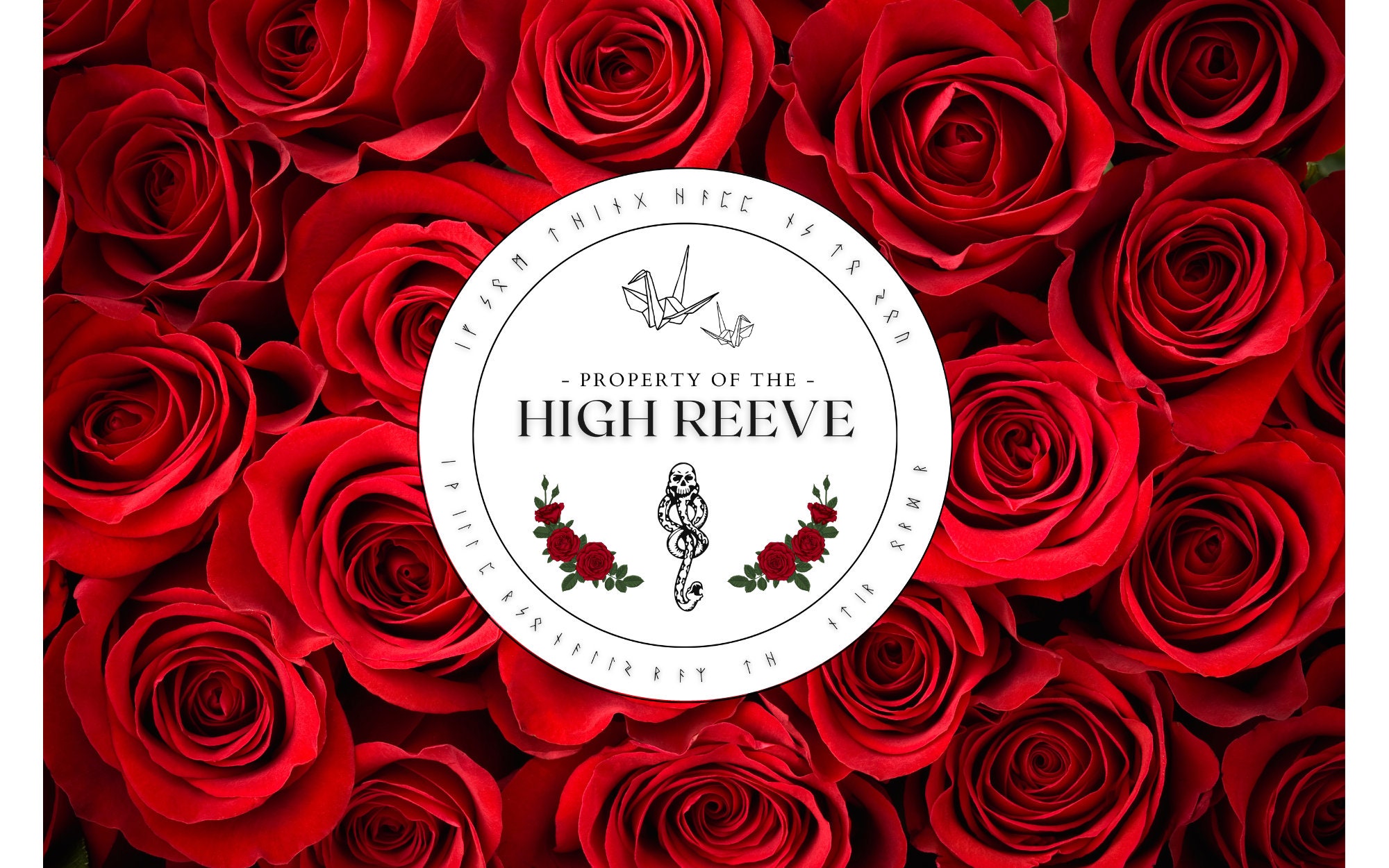 High Reeve Round Vinyl Sticker Manacled Draco Malfoy Fanfic - Etsy