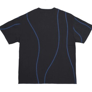 Jungles Overlock Stitch Tee - Black - Etsy