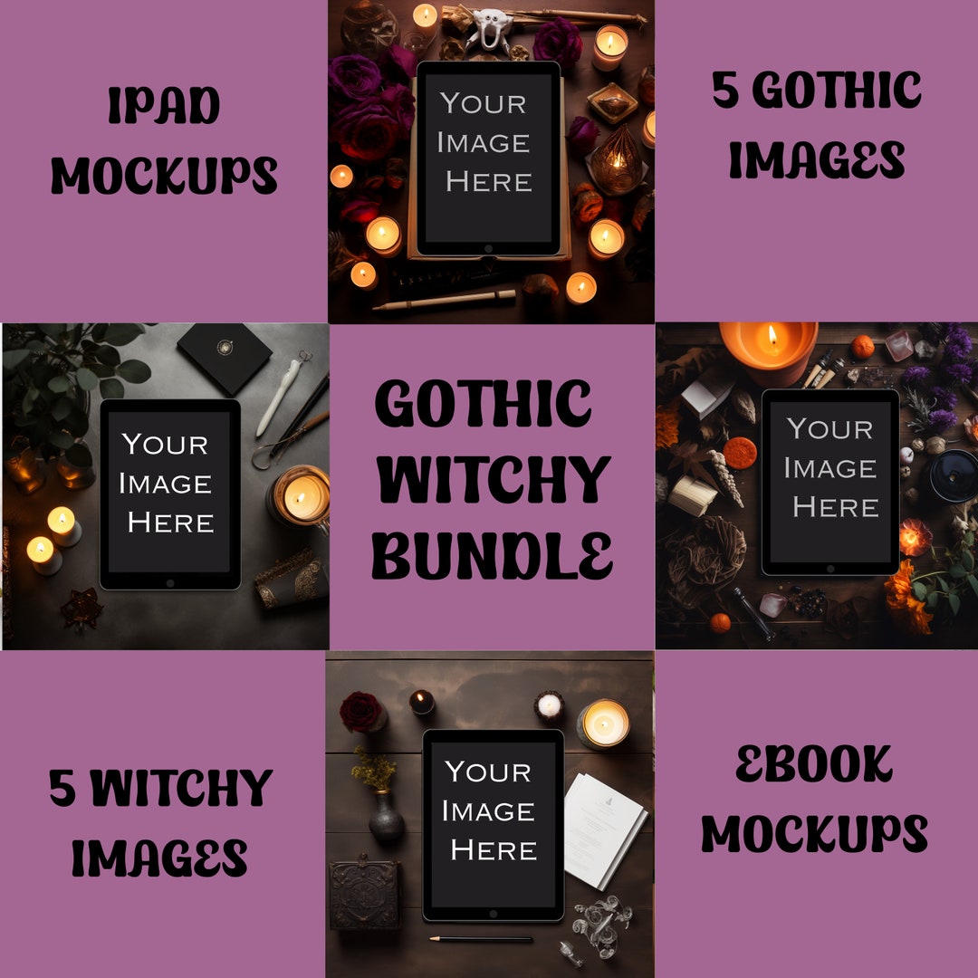 Bookstagram Flatlay Bundle Images Canva Ebook Mockup Bundle Ebook Cover ...