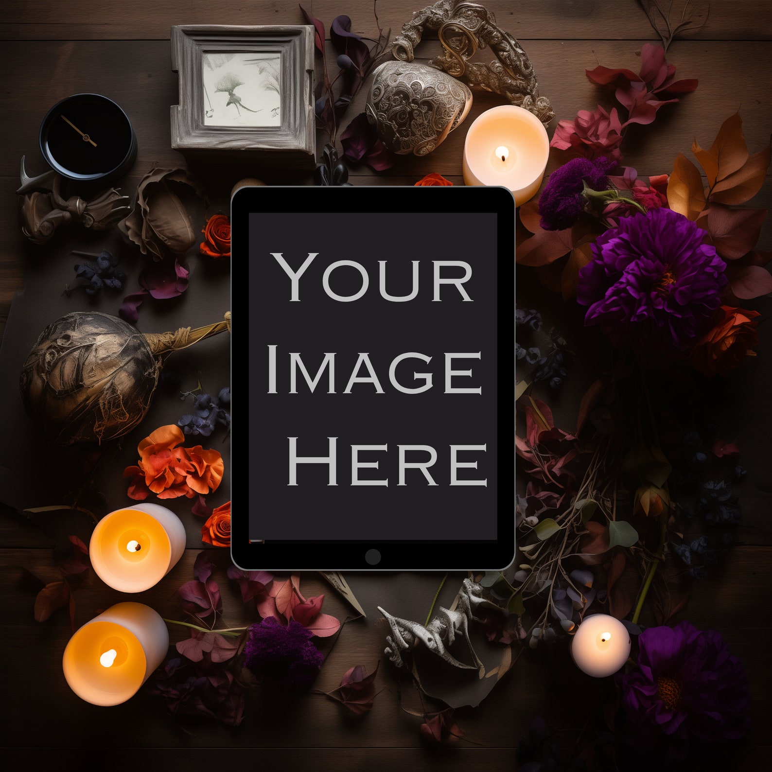 Bookstagram Flatlay Bundle Images Canva Ebook Mockup Bundle Ebook Cover ...