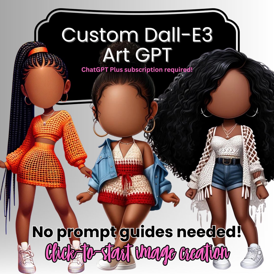 Faceless Crochet Fashion Chibi Creator Custom Art GPT Plug-in for ...