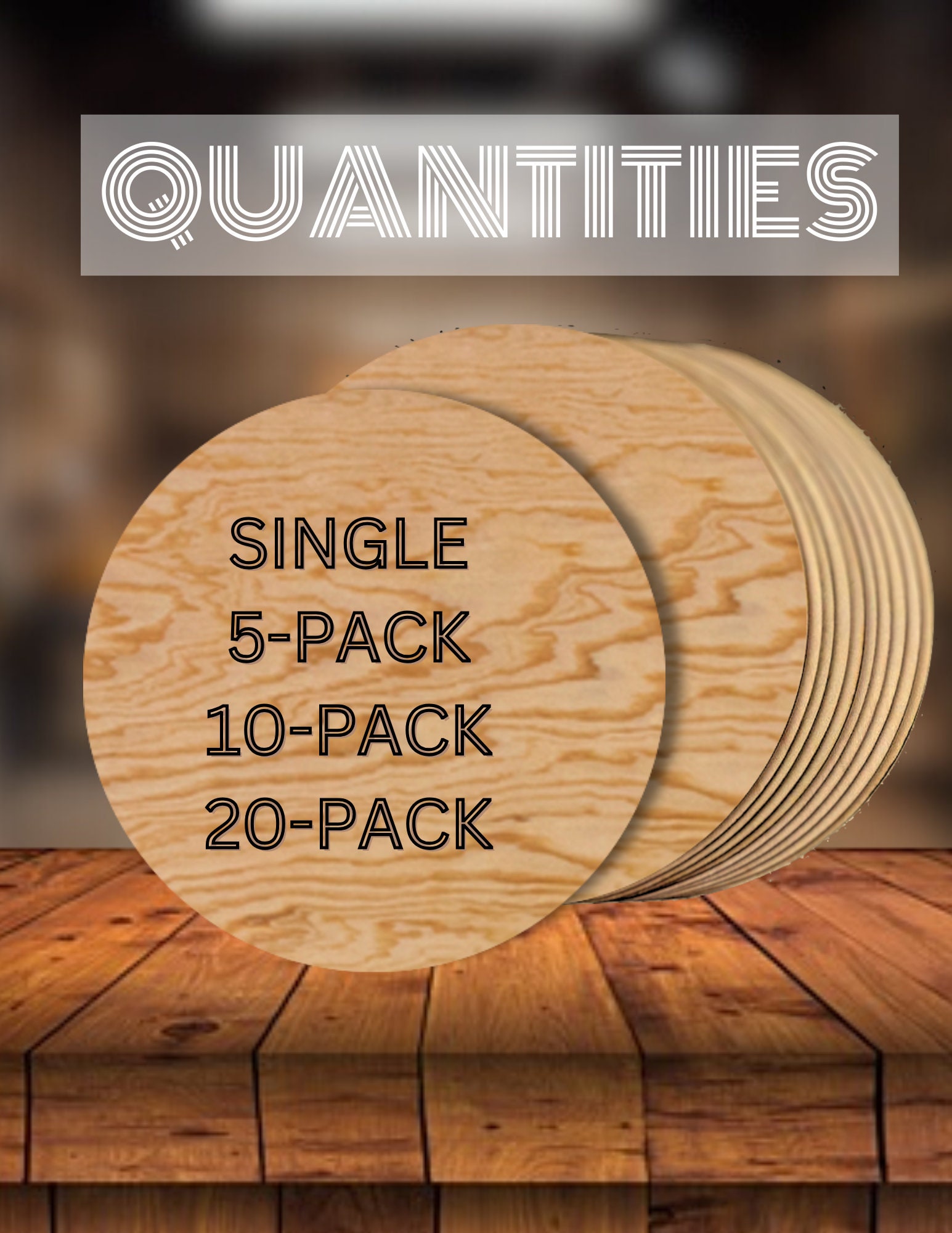 18 Plywood Rounds CNC Cut Wood Rounds 1/2 Thick Ready to Paint DIY ...