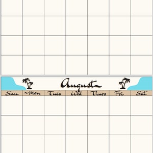 Printable Calendar With Task List, Workout Planner, Meal Planner ...