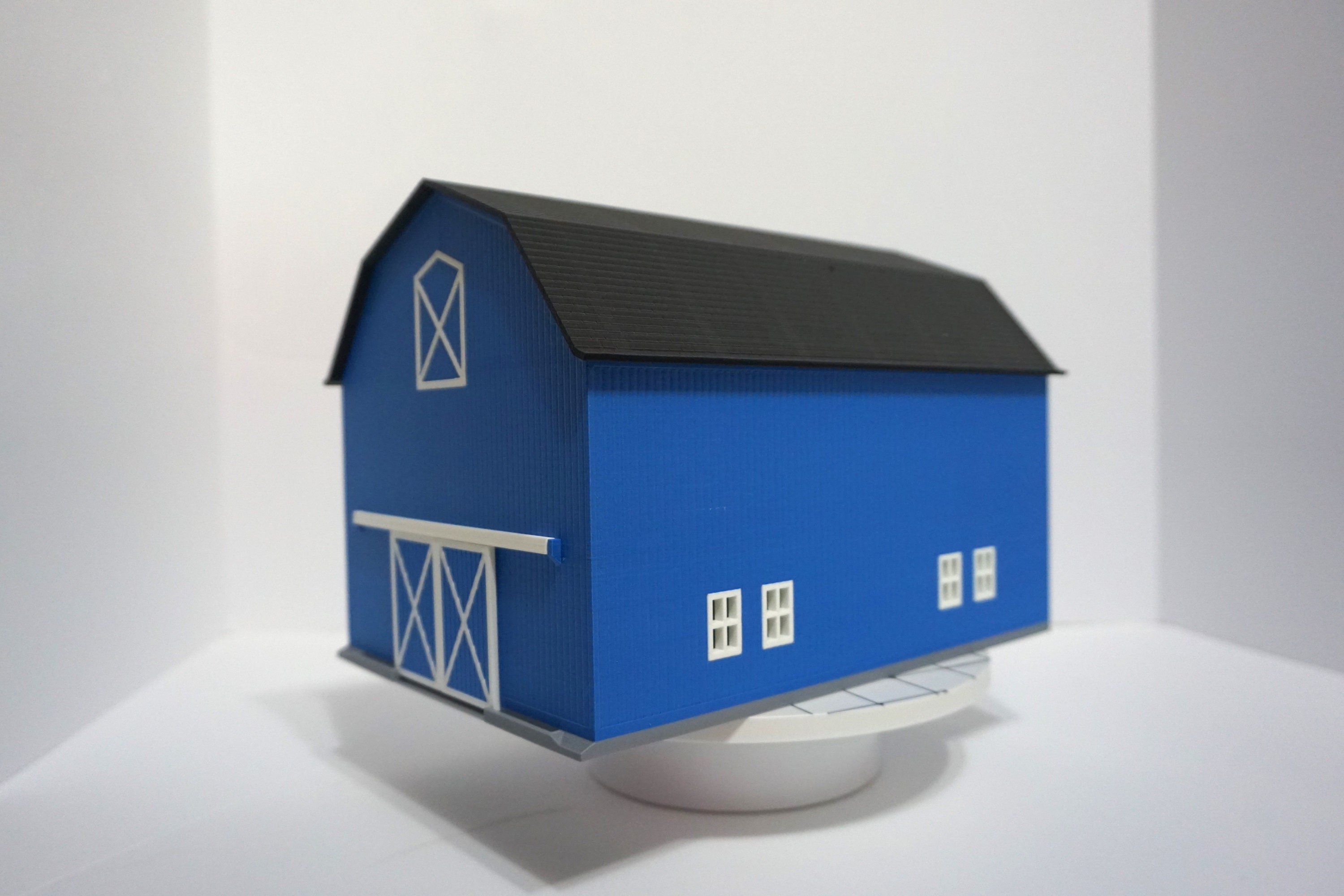 Barn the Classic Big Wood Façade Exterior 1:64 Scale - Etsy