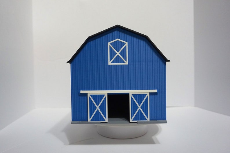 Barn the Classic Big Wood Façade Exterior 1:64 Scale - Etsy