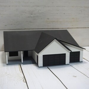 House Suburban Living 1:64th Scale - Etsy