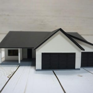 House Suburban Living 1:64th Scale - Etsy