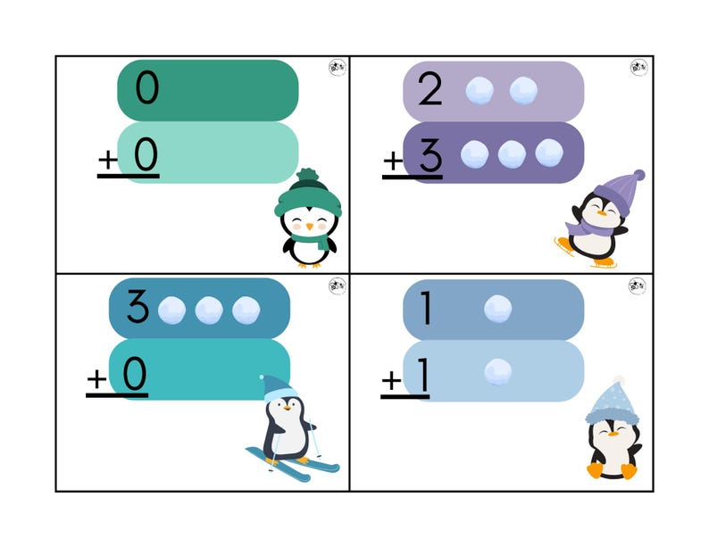 Winter Wonderland - Adding and Counting Snowballs DIGITAL DOWNLOAD ...