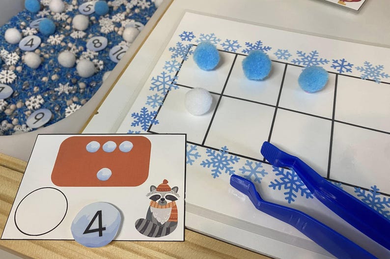 Winter Wonderland - Adding and Counting Snowballs DIGITAL DOWNLOAD ...