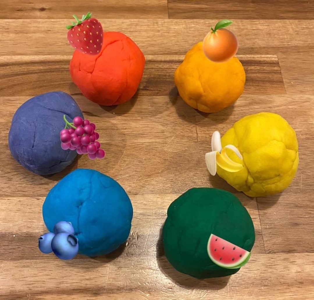 Scentsory Play Dough - Fruit Scented Play Dough - Play Doh - Cookie ...