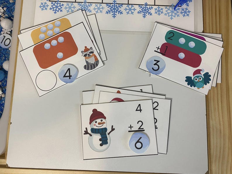 Winter Wonderland - Adding and Counting Snowballs DIGITAL DOWNLOAD ...