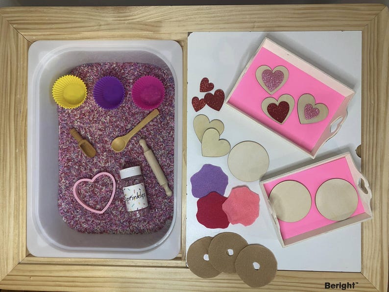 Valentine's Day Bakery Sensory Play - Etsy
