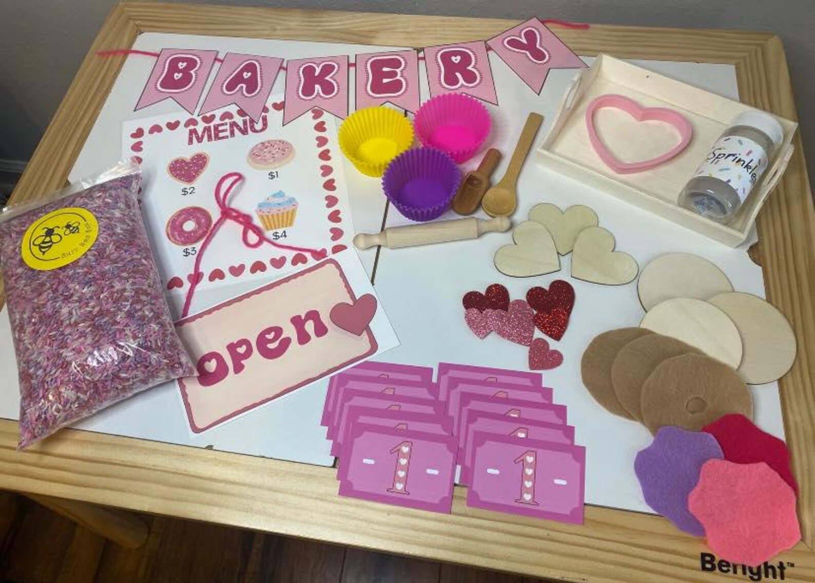 Valentine's Day Bakery Sensory Play - Etsy