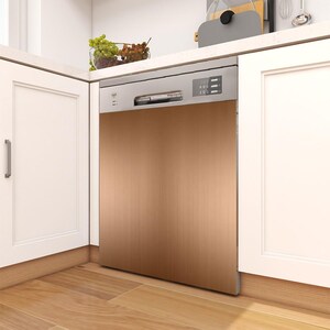Copper Look Dishwasher Magnet Cover Magnetic Cover Dishwasher Wrap ...