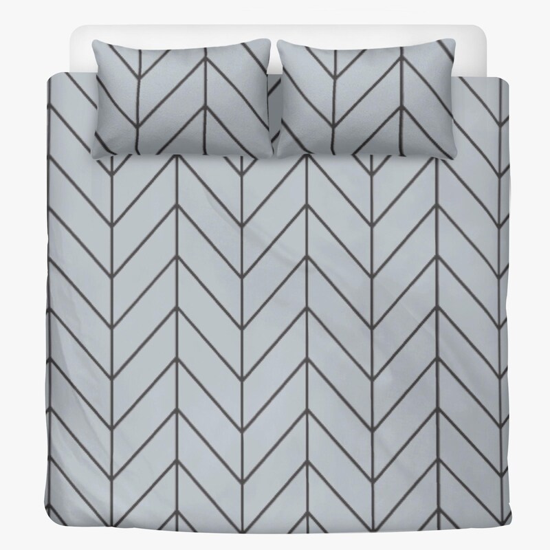 Chevron Duvet Cover - Etsy