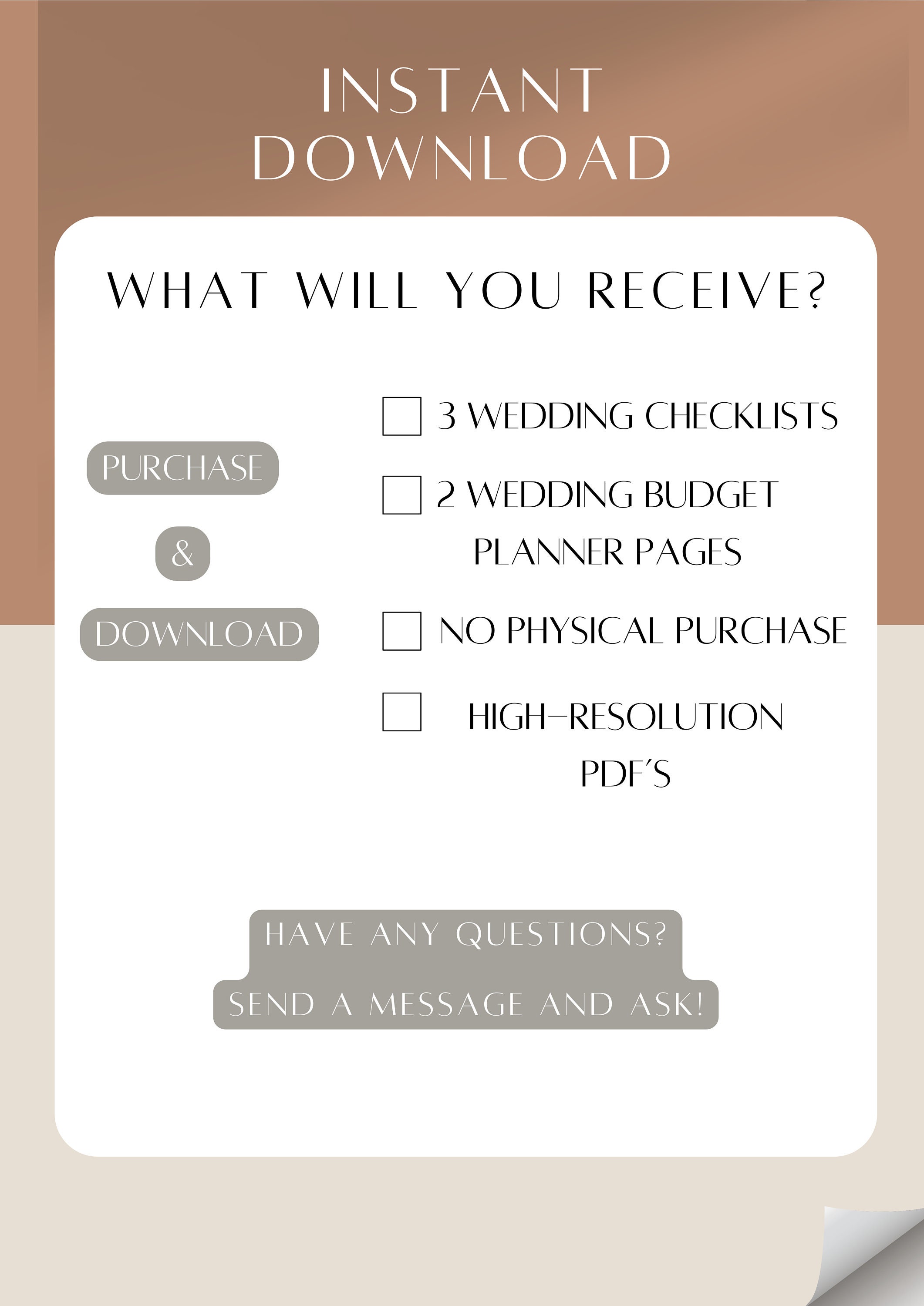 Wedding Planning Checklist | Wedding Checklist Printable | Wedding ...