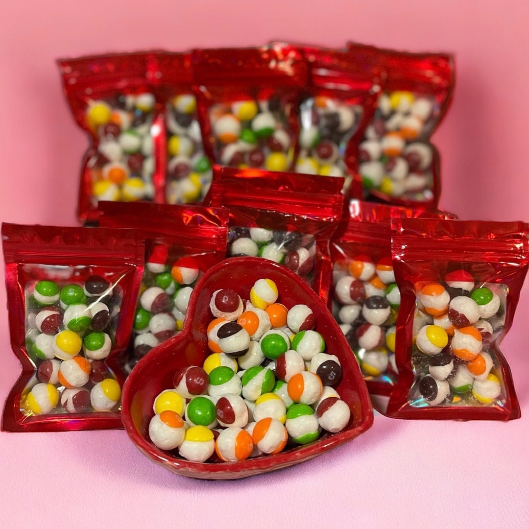Mini Bags of Space Marbles for Classroom Valentine Exchange or Party ...