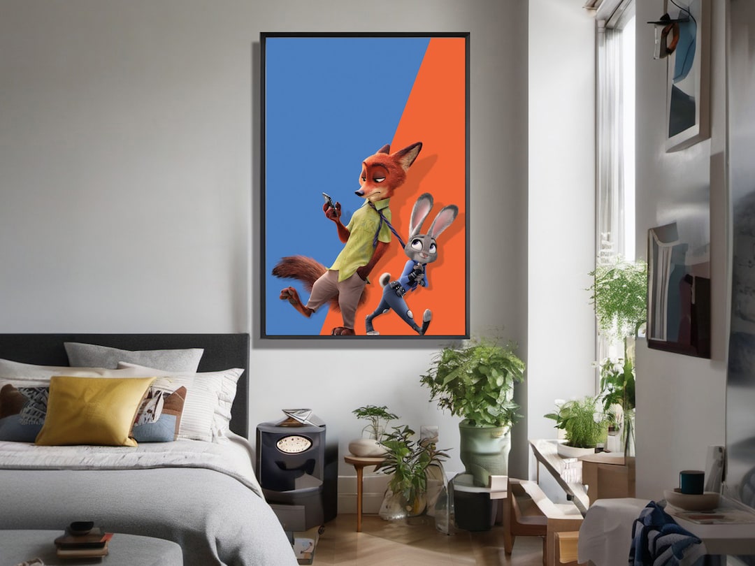 Zootopia_movie Poster,movie Decorative Painting,wall Decoration,movie ...
