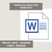 MS Word Book Template for KDP. Fiction Self Publish Help Guide. One ...