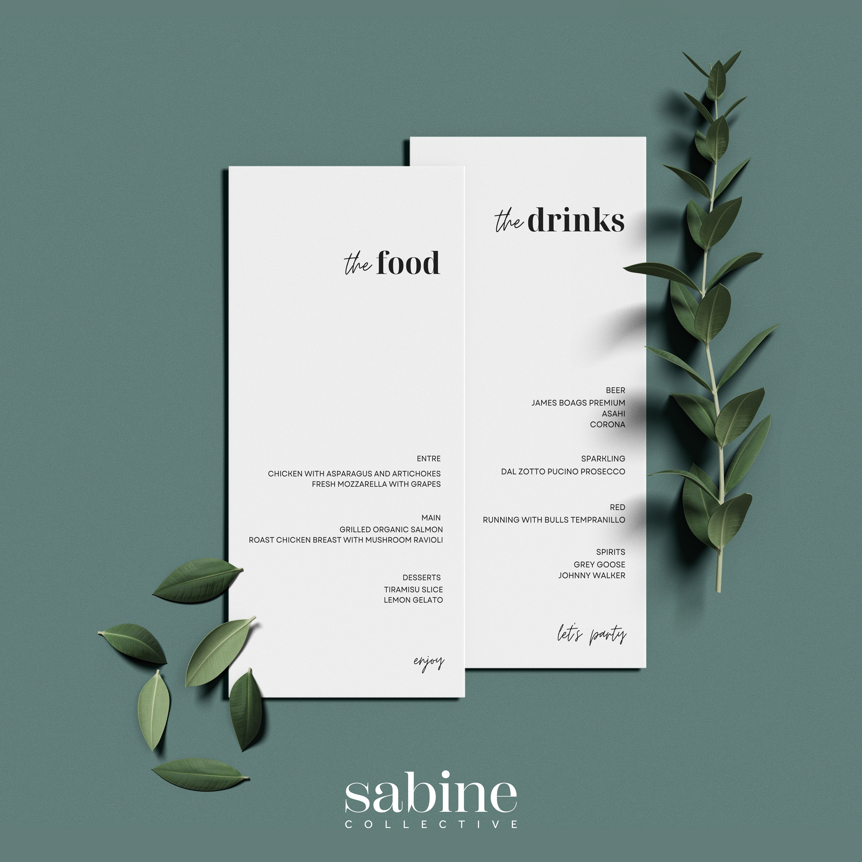 Food and Drinks Menu Template Bundle. DIY Ready. Fully Customisable ...