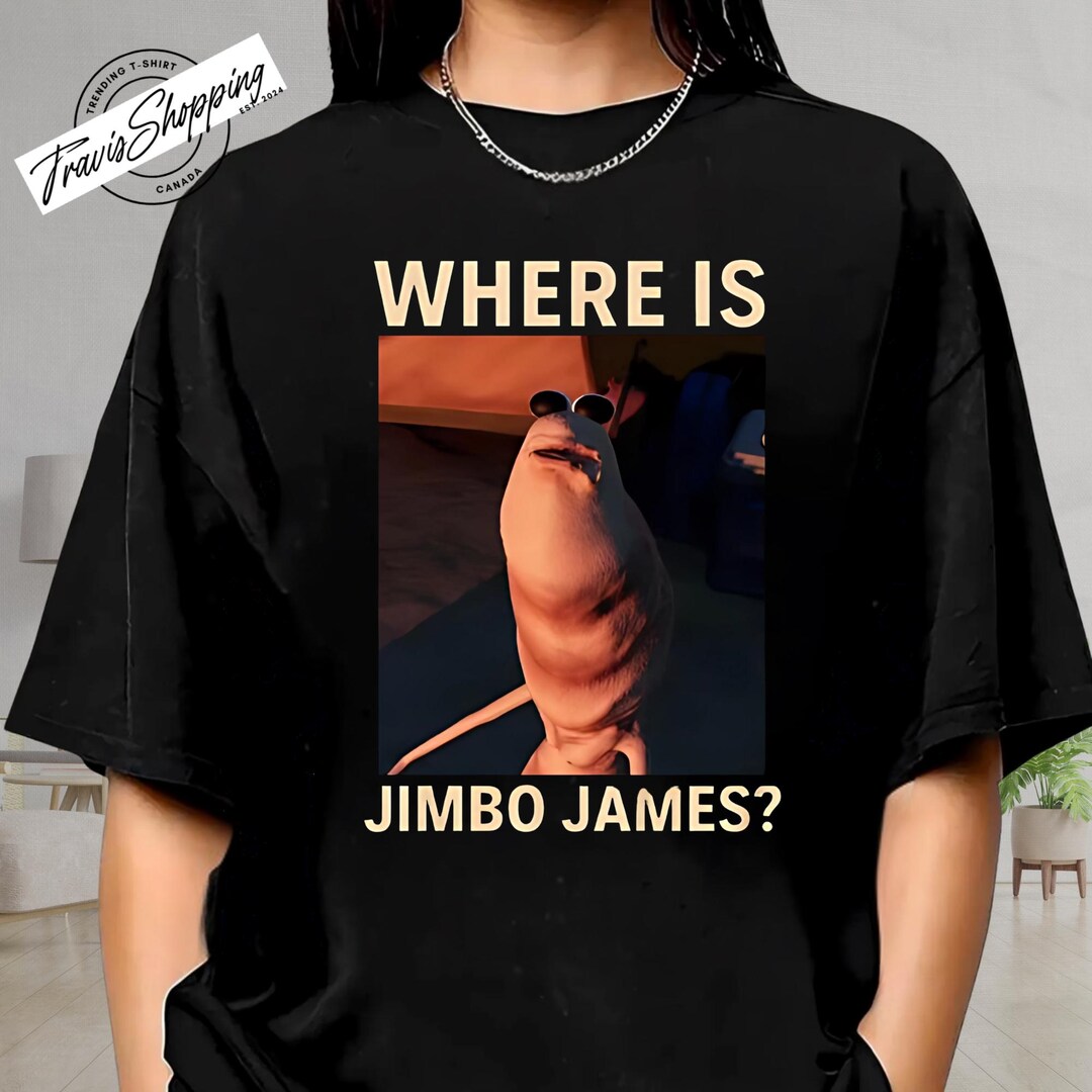 Marcus the Worm Where is Jimbo James Meme T-shirt, Funny Trending Meme ...