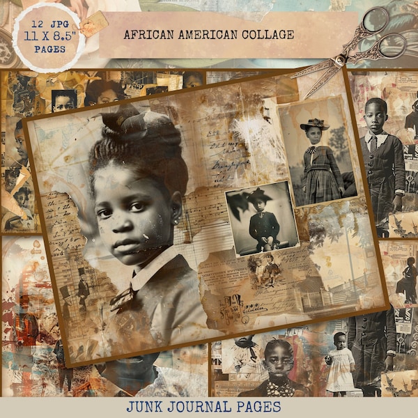 African American Scrapbook Paper Packs - Etsy