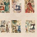 Vintage Seamstress Junk Journal Pages, Digital Scrapbook Paper, Sewing ...