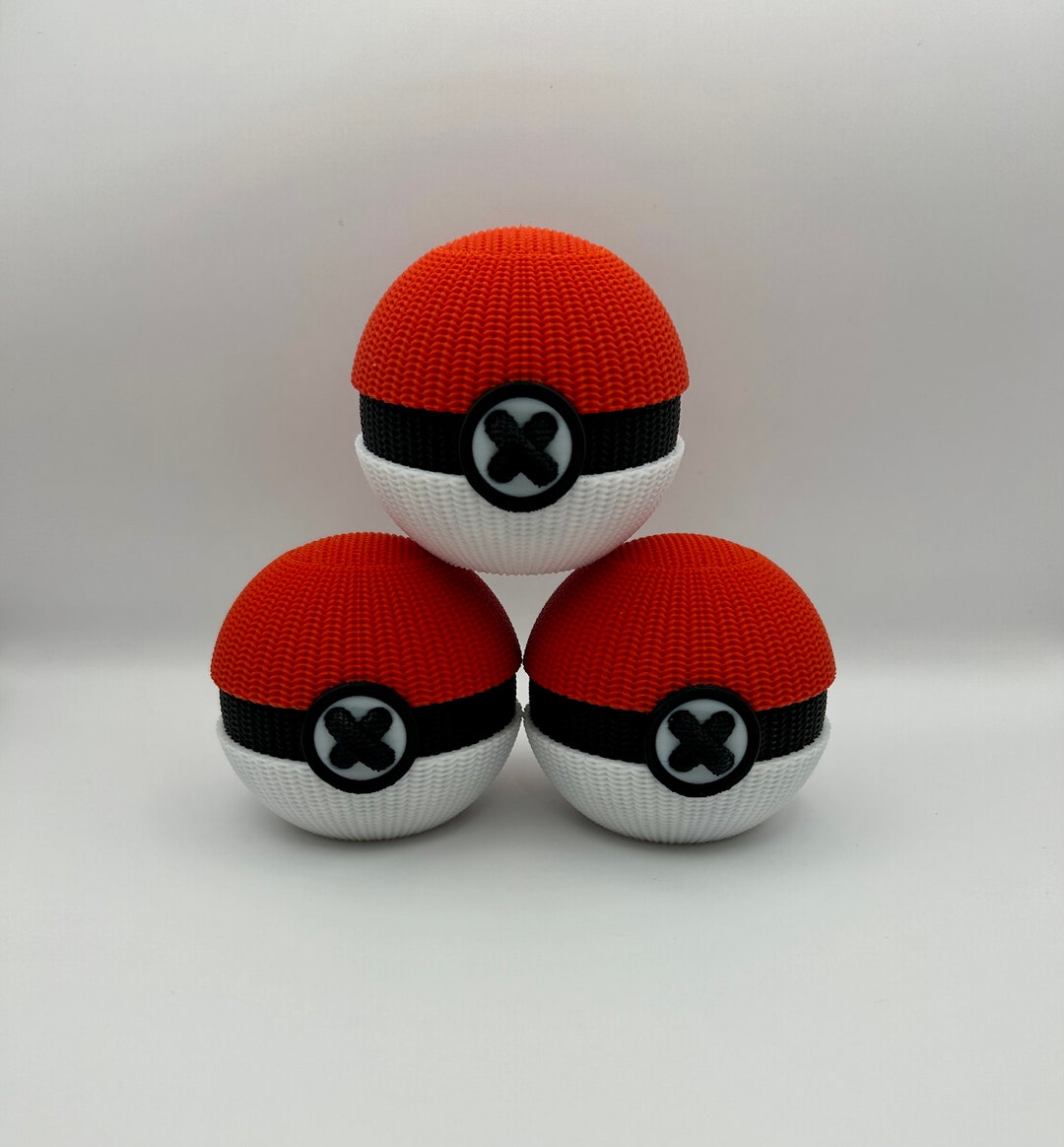 Knitted Pokeball - Etsy