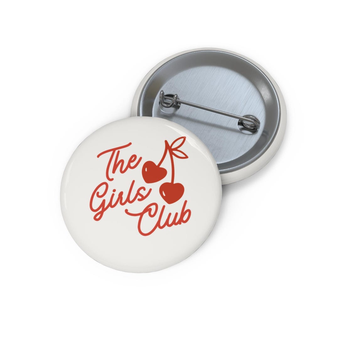 The Girls Club Cherry Pin - Etsy