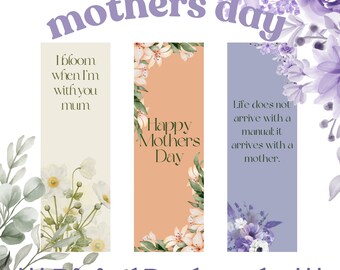 Cool Moms Read Bookmarks, Bookish Mama Bookmark, Reading Accessories ...