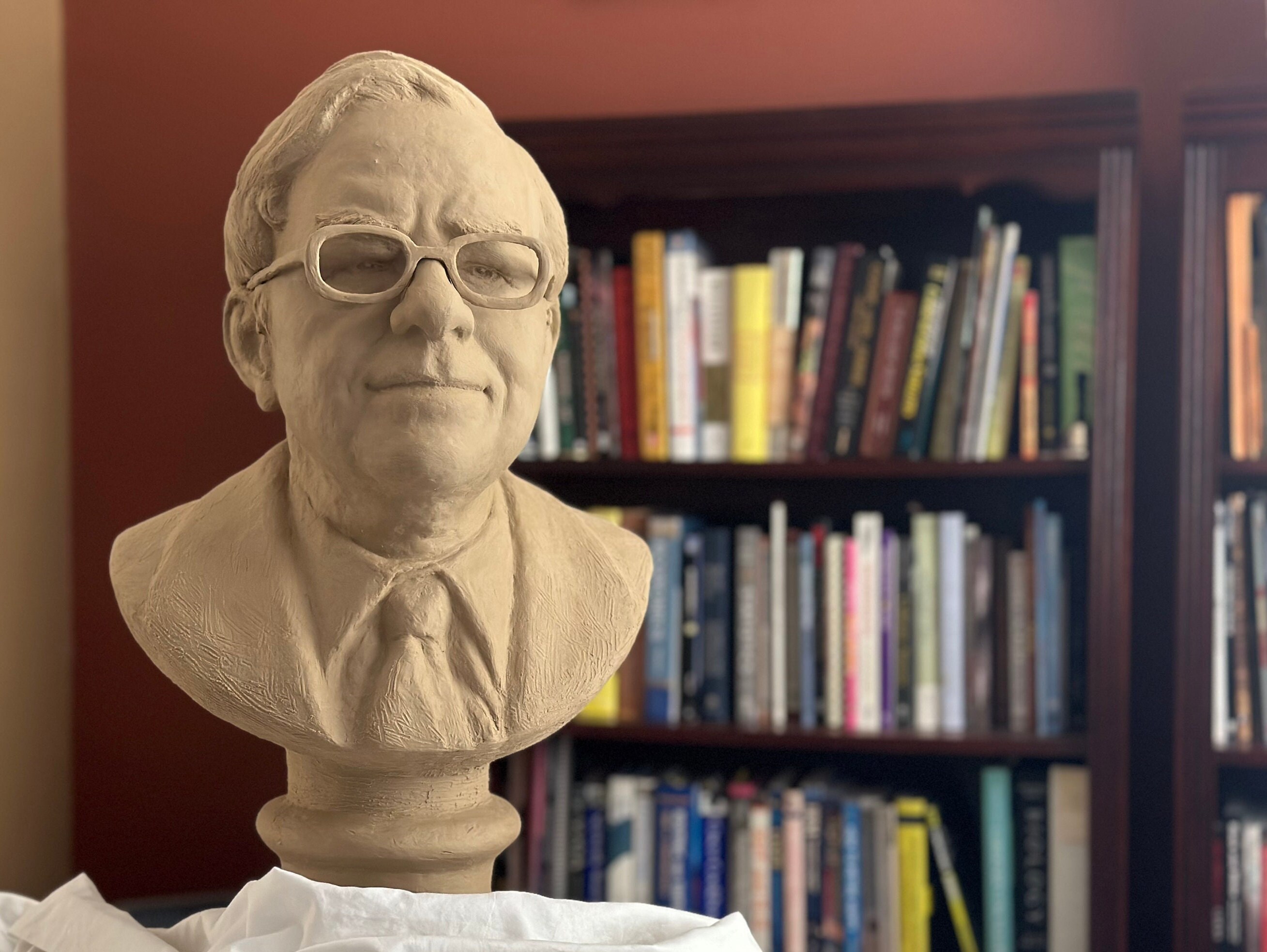 Warren Buffett Bronze Sculpture - Etsy