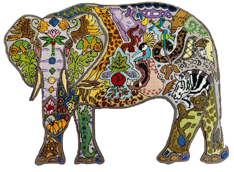 Earth Art International Elephant Stitch Guide Designed by Sue Coccia - Etsy