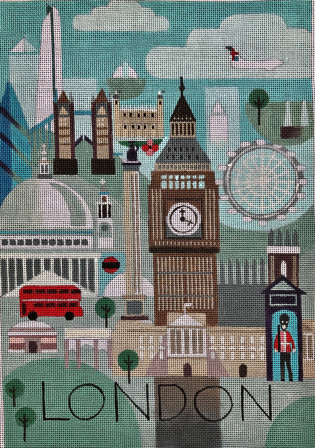 London Needlepoint Stitch Guide Designed by Max and Oscar. - Etsy