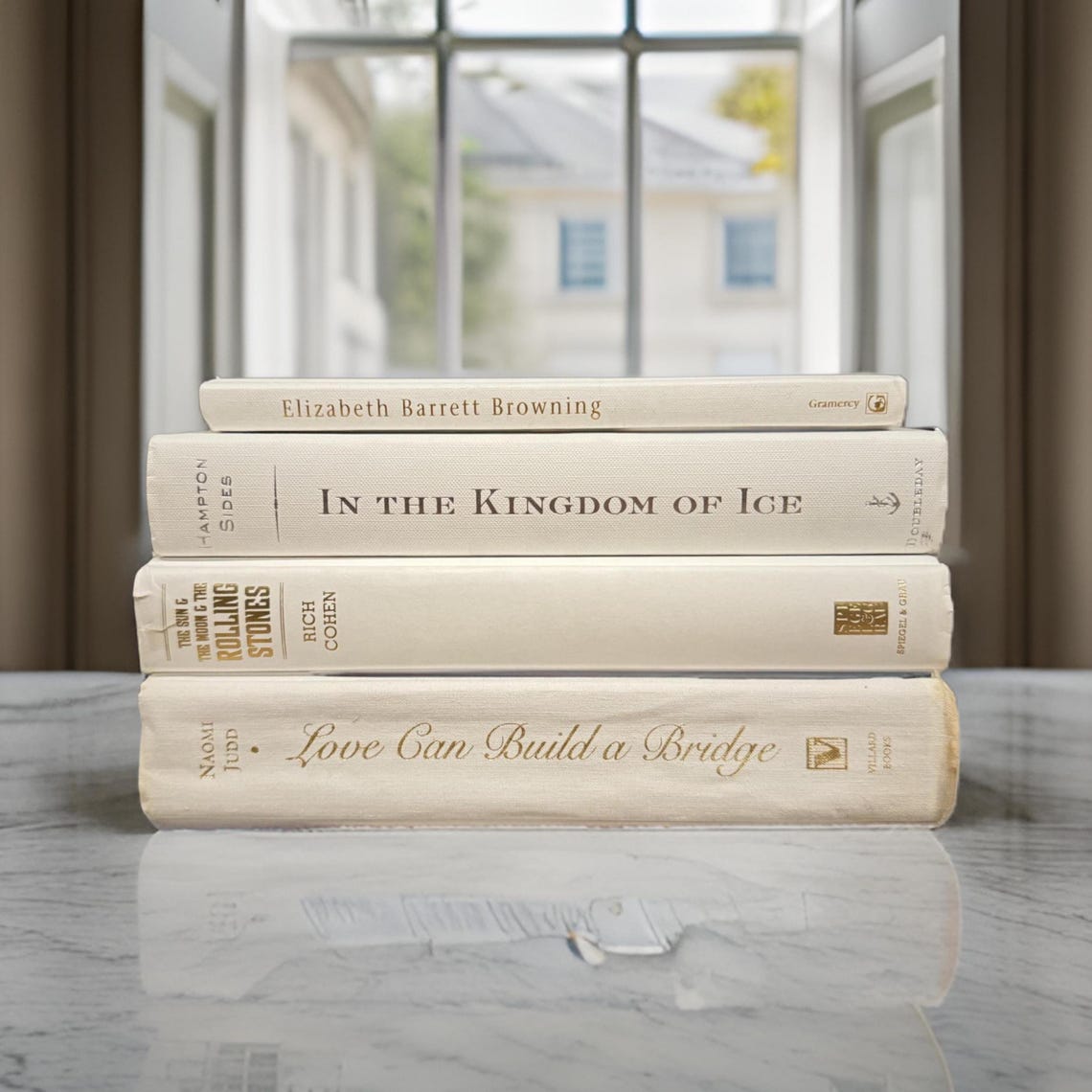 White Book Stack, Books, Themed Books, Decorative Books, Book Set, Home ...