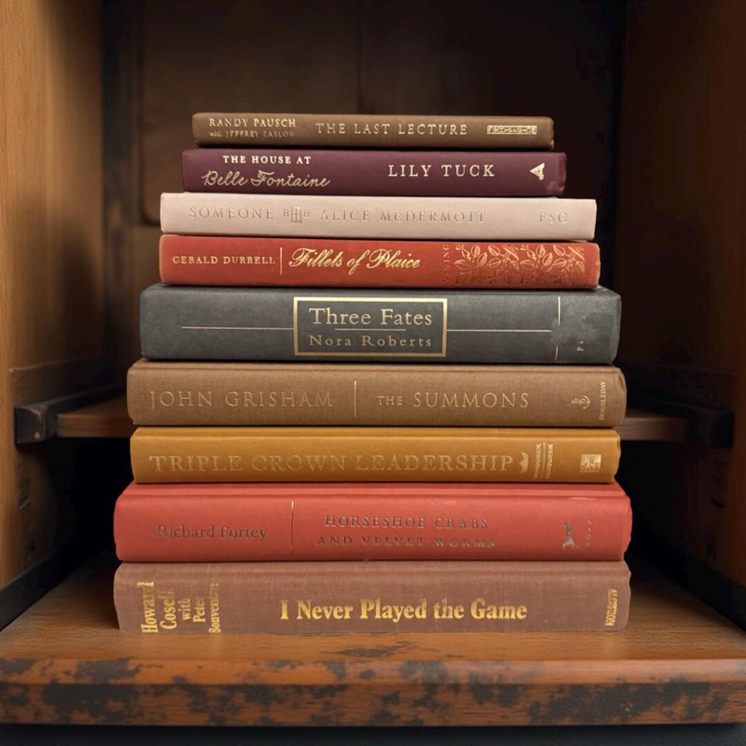 Textured Book Stack, Books, Vintage Style, Decorative Books, Book Sets ...